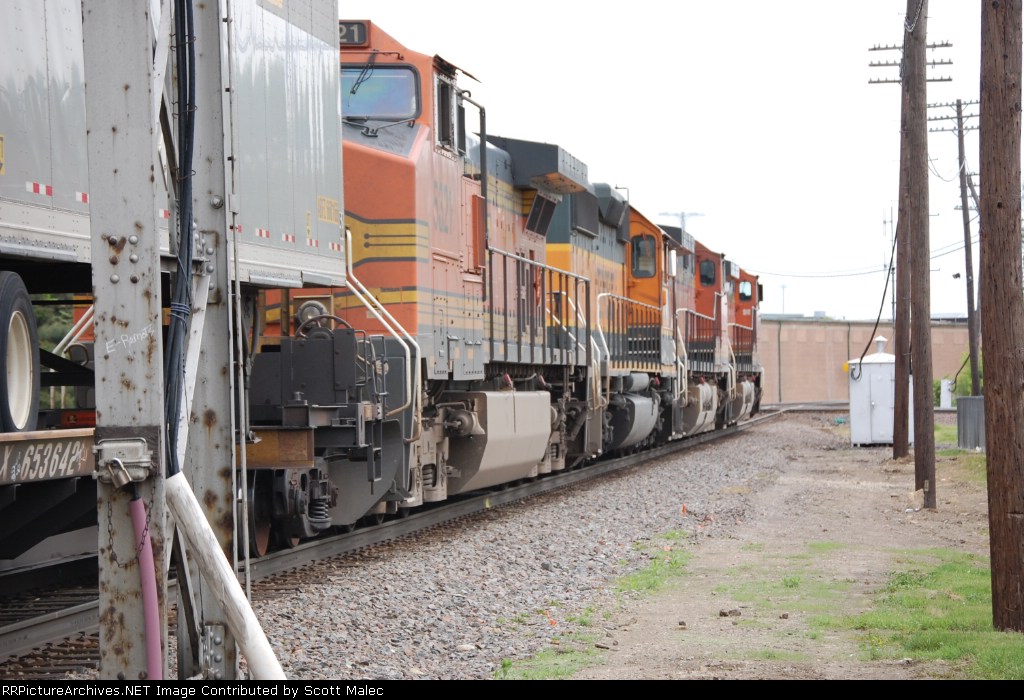 BNSF 4783, 4906, 6346 & 5321